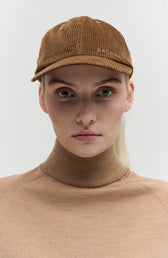 Corduroy Cap - Shop Online at BEIGE | BROWN