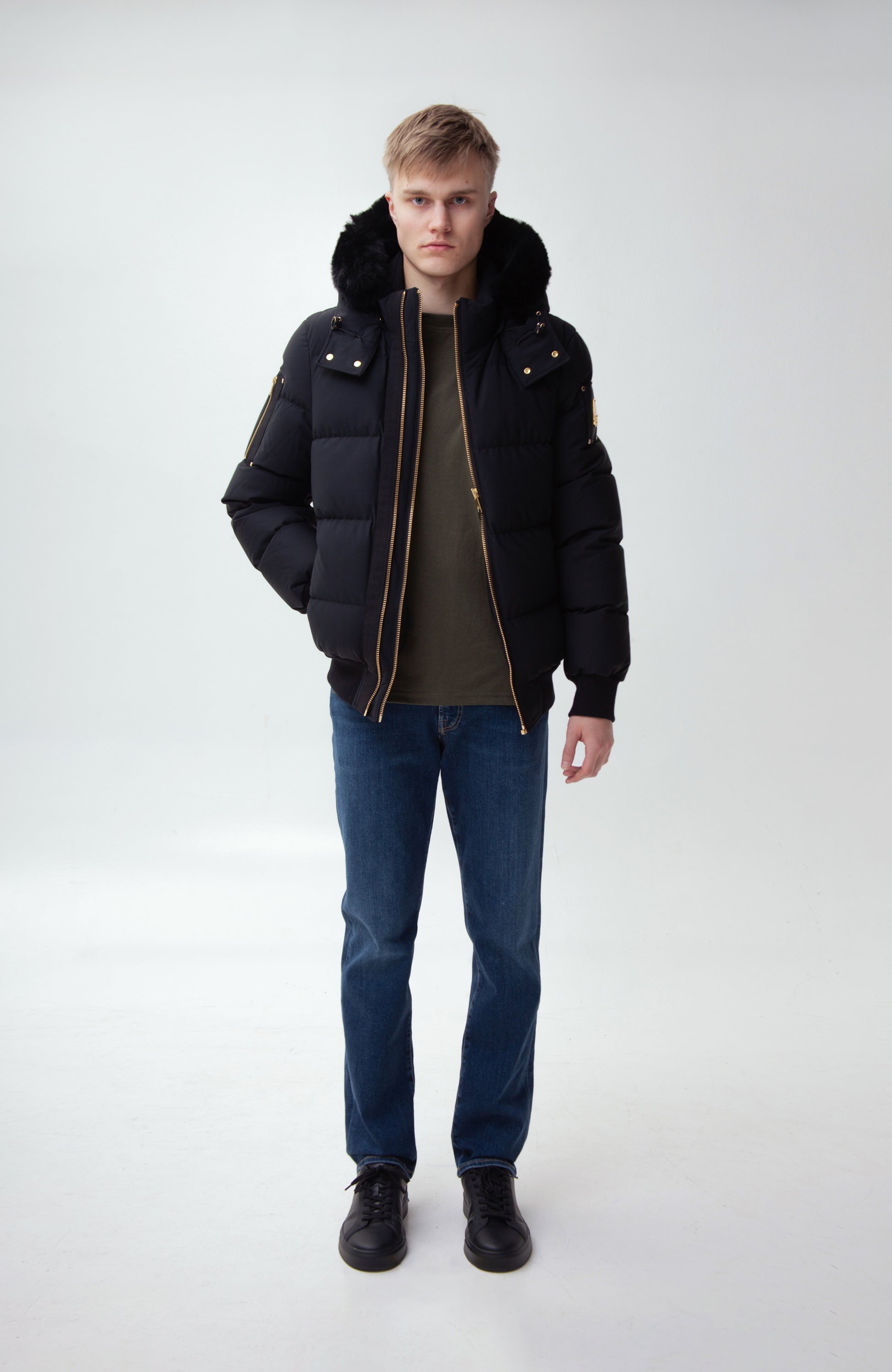 Hooded bomber jacket STAGG - Shop Online at BEIGE | BROWN