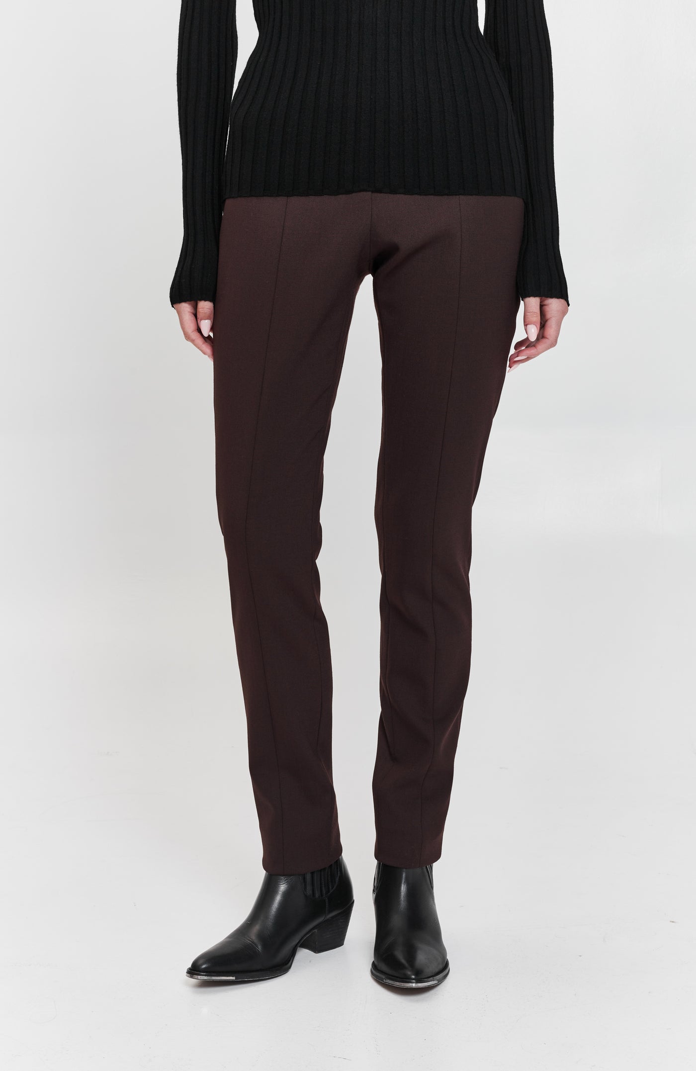 High Rise Straight Leg Trousers House of Dagmar